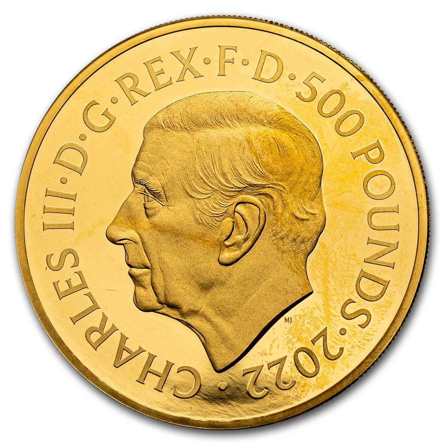 Buy 2022 GB 10 oz £500 Gold Her Majesty Queen Elizabeth (Box/COA) | APMEX