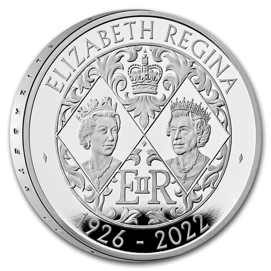 Buy 2022 £5 Silver Proof Her Majesty Queen Elizabeth | APMEX Buy 2022 £5 Silver Proof Her Majesty Queen Elizabeth | APMEX