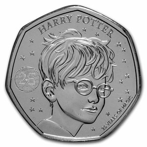 Buy 2022 Great Britain Harry Potter 50p BU Coin | APMEX