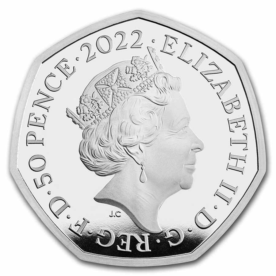 Buy 2022 Great Britain Harry Potter 50p Colorized Silver Proof Coin | APMEX