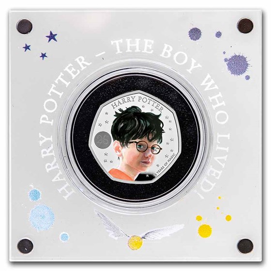 Buy 2022 Great Britain Harry Potter 50p Colorized Silver Proof Coin | APMEX