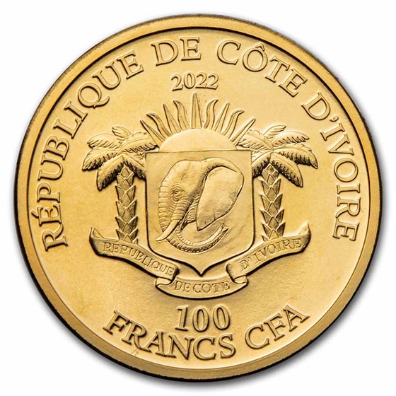 Buy 2022 Ivory Coast 1 oz Gold Édition Signature d‘Or; Owl | APMEX