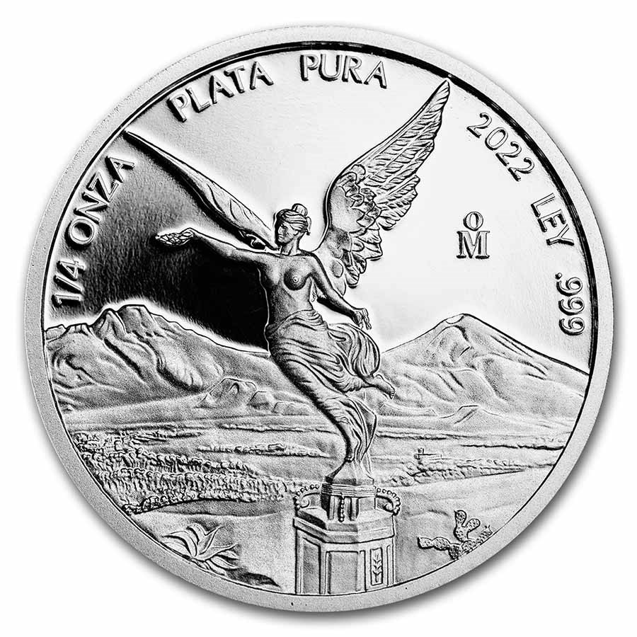 Buy 2022 Mexican 1/4 oz Silver Libertad Proof (In Capsule) | APMEX