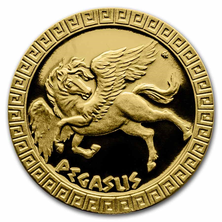 Buy 2022 Niue 1/10 oz Gold Proof Mythical Creatures: Pegasus | APMEX