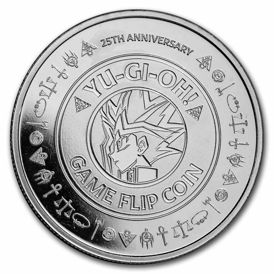 Buy 2022 NU 1 oz Ag $2 Yu-Gi-Oh! Flip Coin 25th Ann | APMEX