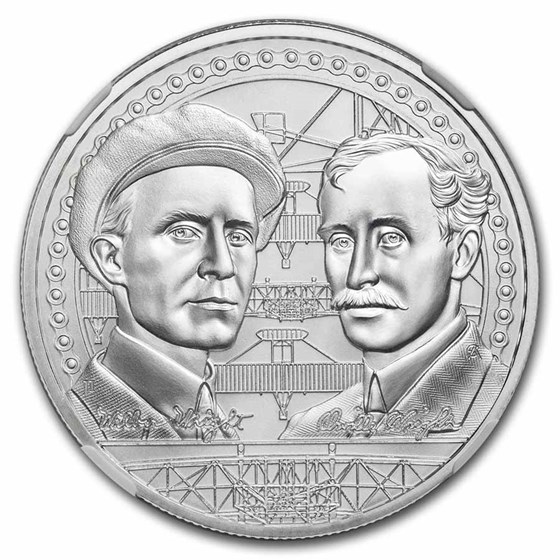 Buy 2022 Niue 1 oz Silver Wright Brothers MS-70 NGC | APMEX