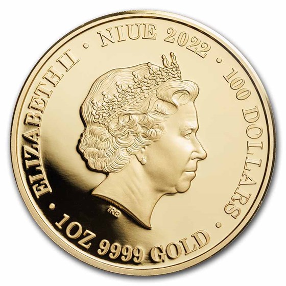 Buy 2022 Niue 1 oz Gold Proof Australia at Night (Night Barn Owl) | APMEX