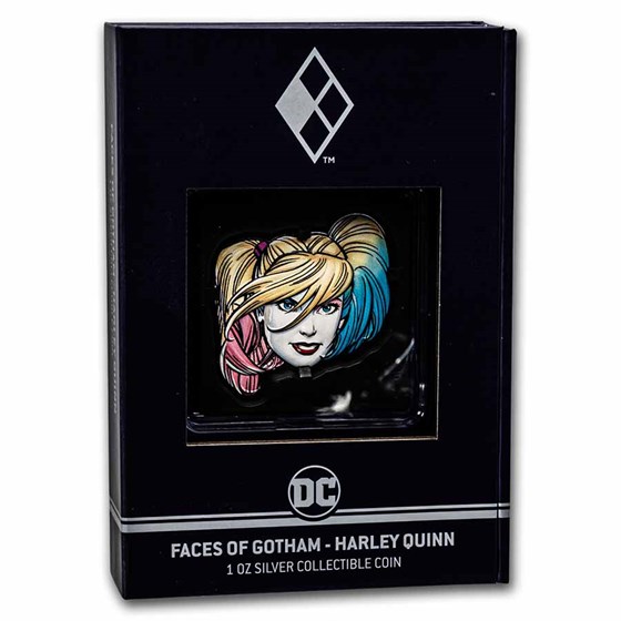 Buy 2022 Niue 1 oz Silver $2 Faces of Gotham: Harley Quinn | APMEX