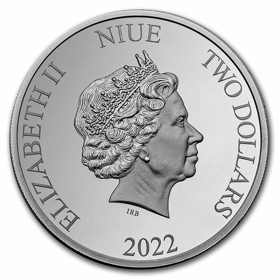 Buy 2022 Niue 1 oz Silver $2 Rick and Morty Coin | APMEX