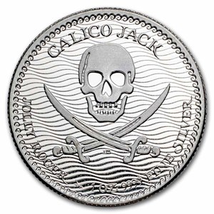 2022 Niue 1 oz Silver Calico Jack BU