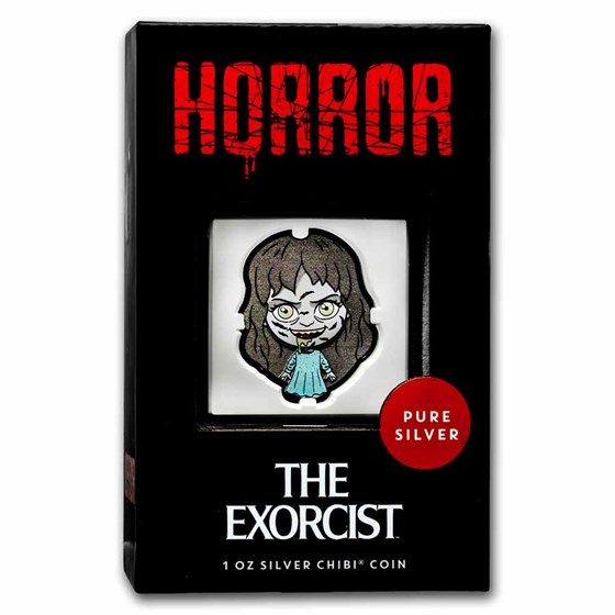 Buy 2022 1 oz Silver Chibi Horror Exorcist Coin | APMEX