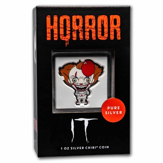 Buy 2022 Niue 1 oz Silver Chibi Coin Horror Collection: IT | APMEX