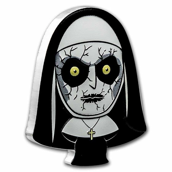 Buy 2022 1 oz Silver Chibi The Nun Coin Horror | APMEX