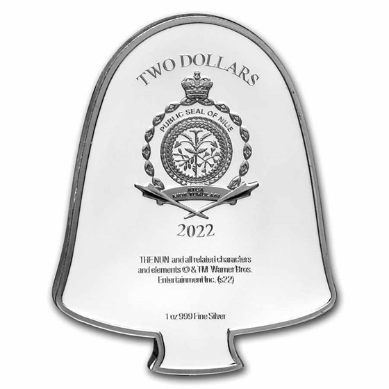 Buy 2022 1 oz Silver Chibi The Nun Coin Horror | APMEX