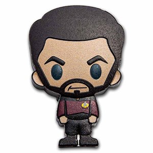 Buy 2022 Niue 1 oz Silver Chibi Star Trek: Lt. William T. Riker | APMEX