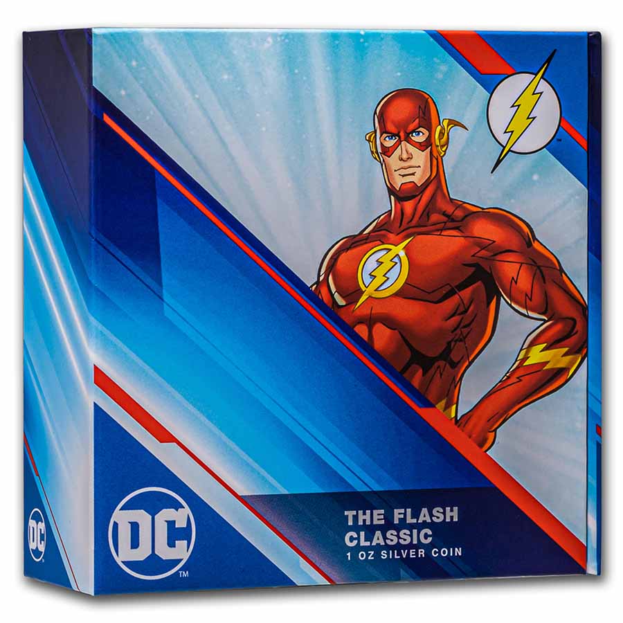 APMEX - 2022 Niue 1 oz Silver Coin $2 DC Classics: THE FLASH™