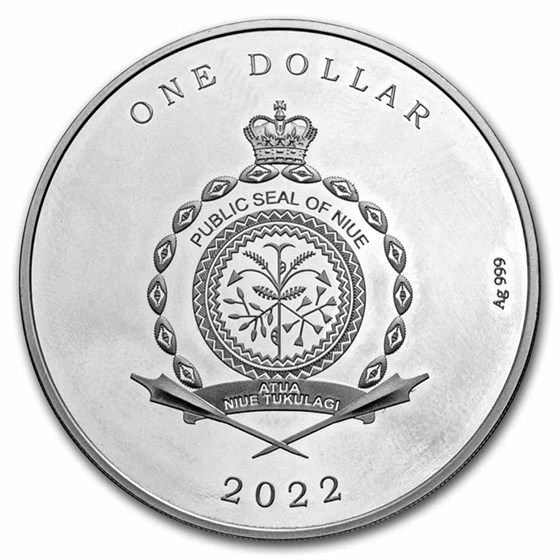 Buy 2022 Niue 1 oz Silver I Am Your Lucky Ladybug 3D Hologram Coin | APMEX