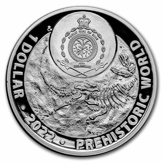 Buy 2022 Niue 1 oz Silver Prehistoric World: Ankylosaurus | APMEX Buy 2022 Niue 1 oz Silver Prehistoric World: Ankylosaurus | APMEX