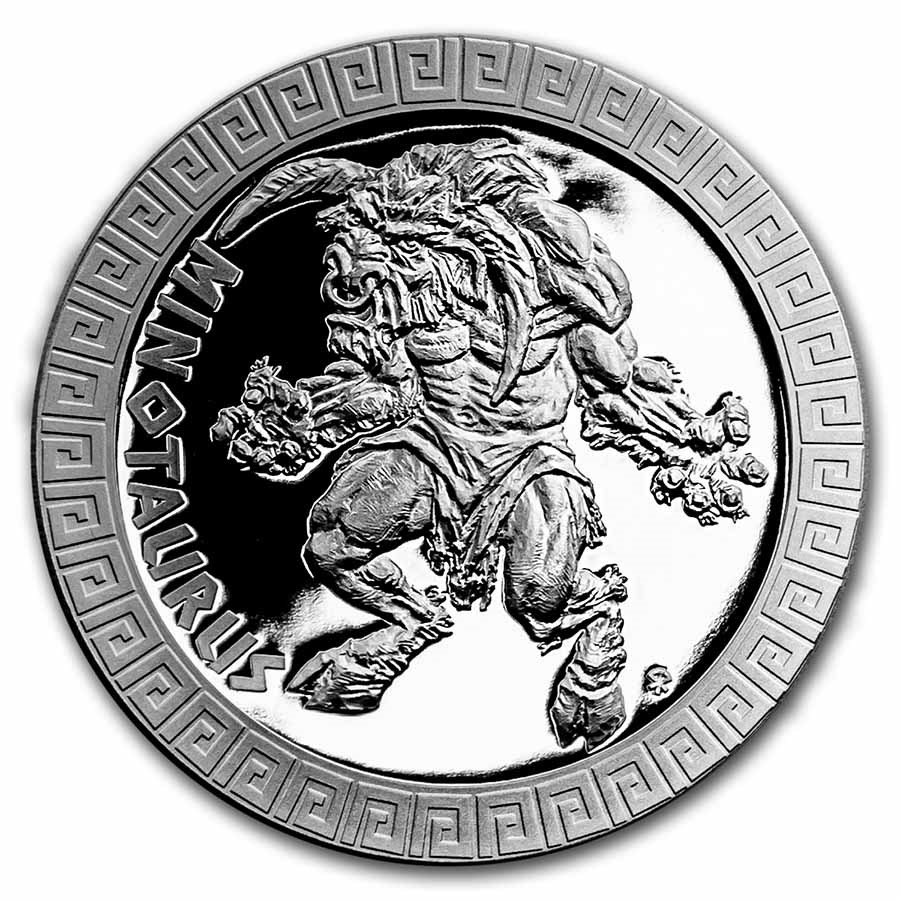 Buy 2022 Niue 1 oz Silver Proof Mythical Creatures: Minotaur | APMEX