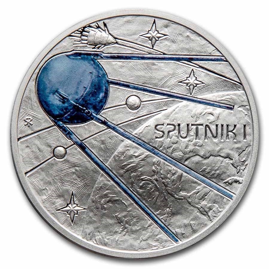 Buy 2022 Niue 1 oz Silver Proof The Milky Way: Sputnik I | APMEX