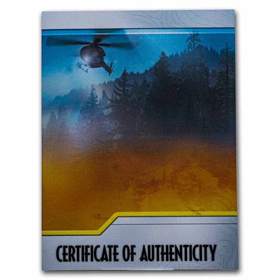 Buy 2022 2 oz Silver $5 Jurassic World Raptor Coin | APMEX