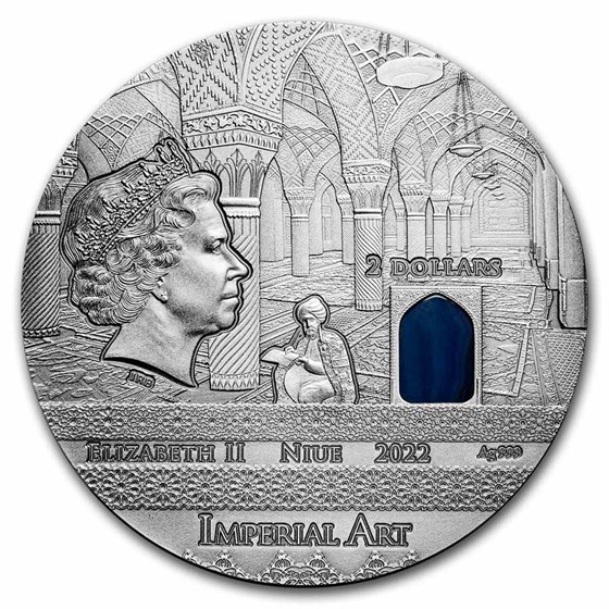 Buy 2022 Niue 2 oz Silver Antique Persia Imperial Art Coin | APMEX