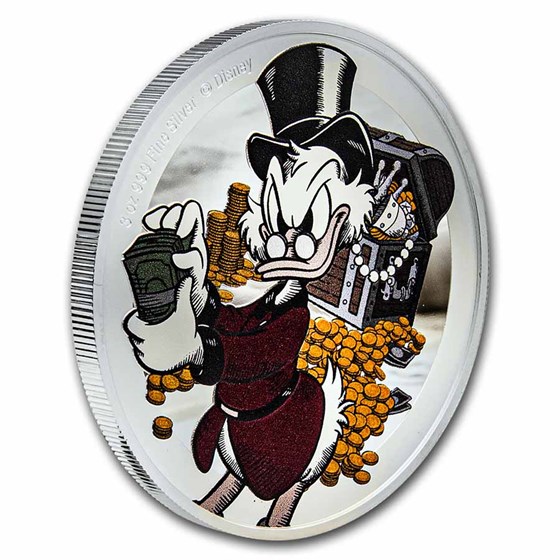 Buy 2022 Niue 3 oz Silver $10 Disney Scrooge McDuck 75th Anniversary ...
