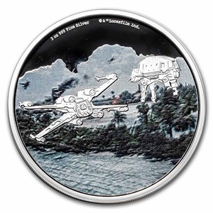 Buy 2022 Niue 3 oz Silver $10 Star Wars: Battle of Scarif | APMEX