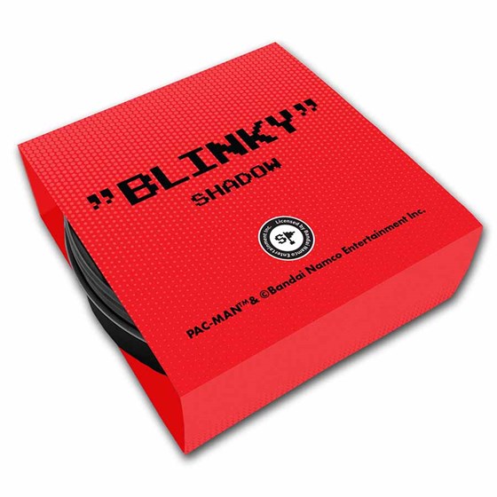 Buy 2022 1 oz Silver PAC-MAN BLINKY GHOST Color Coin | APMEX