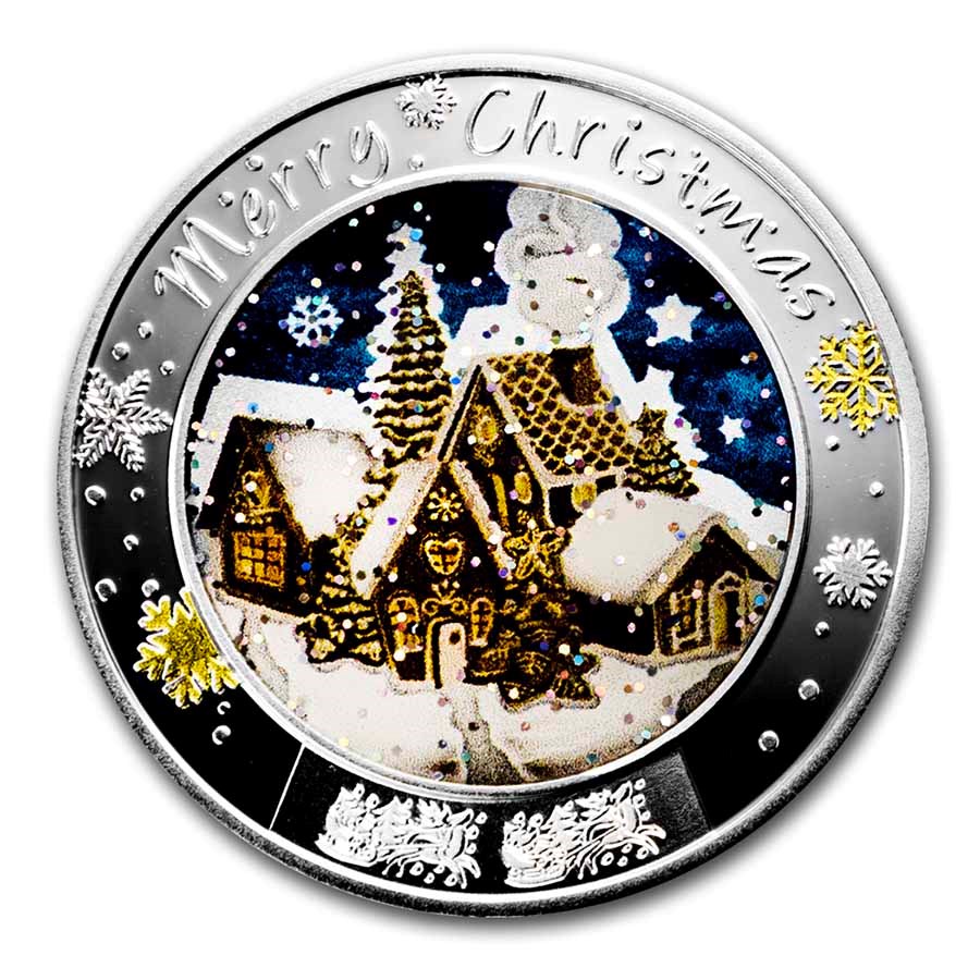 Buy 2022 Niue Silver Merry Christmas Proof | APMEX