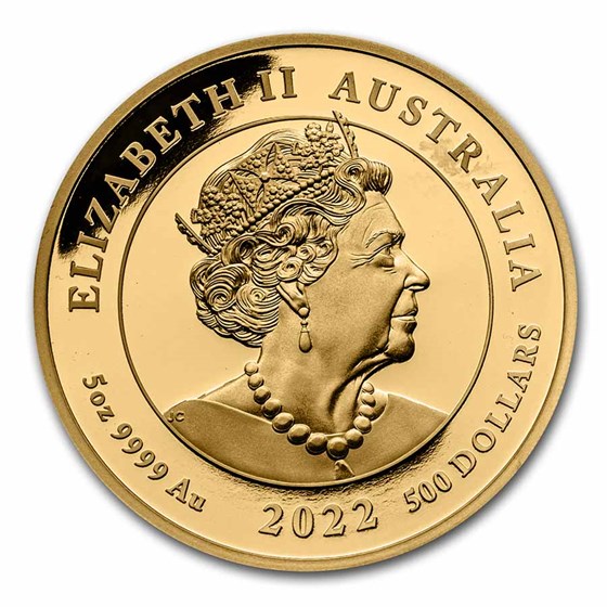 Buy 2022-P Australia 5 oz Gold Mythical Creatures Griffin Proof | APMEX