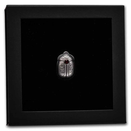 Buy 2022 Palau 1 oz Silver Scarab Ramses II Shaped Coin | APMEX