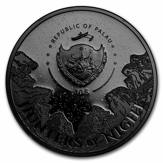 Buy 2022 Palau 2 oz Silver Hunters by Night: Python | APMEX