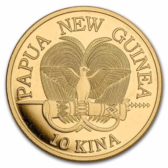 Buy 2022 Papua New Guinea 1 oz Gold Bird Of Paradise BU (Coin Only) | APMEX