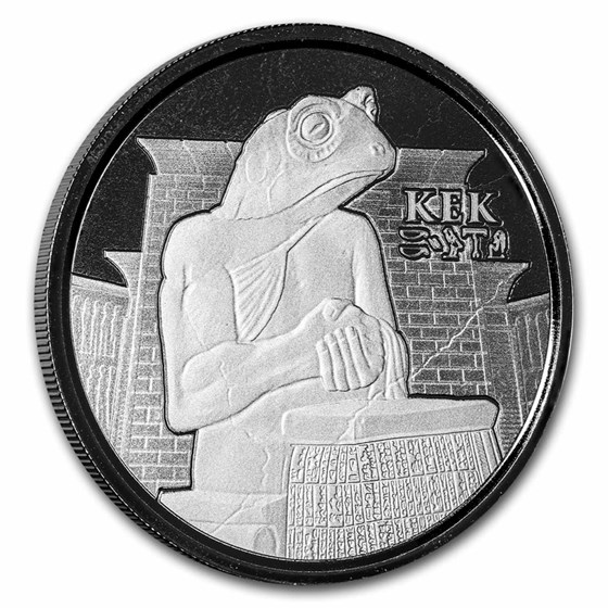 Buy 2022 Republic of Chad 1 oz Silver Kek God of Chaos BU | APMEX