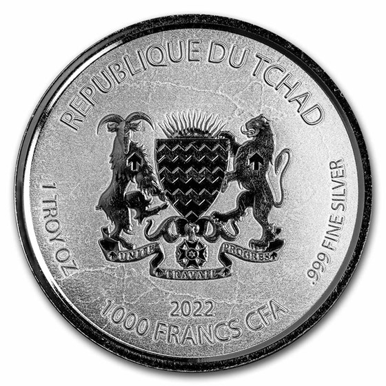 Buy 2022 Republic of Chad 1 oz Silver Kek God of Chaos BU | APMEX