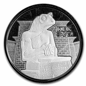 Buy 2022 Republic of Chad 1 oz Silver Kek God of Chaos BU | APMEX