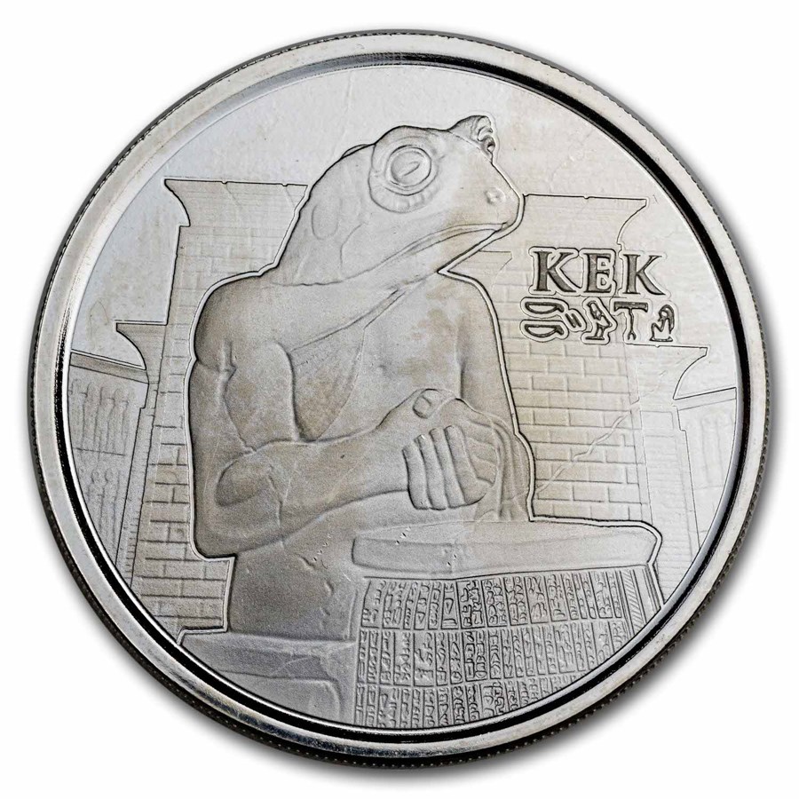 Buy 2022 Republic of Chad 1 oz Silver Kek God of Chaos (Scruffy) | APMEX