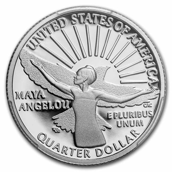 Buy 2022-S Maya Angelou Quarter Silver Proof PR-70 PCGS (FDI) | APMEX