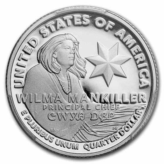 Buy 2022 S Wilma Mankiller Quarter Silver PR-69 | APMEX
