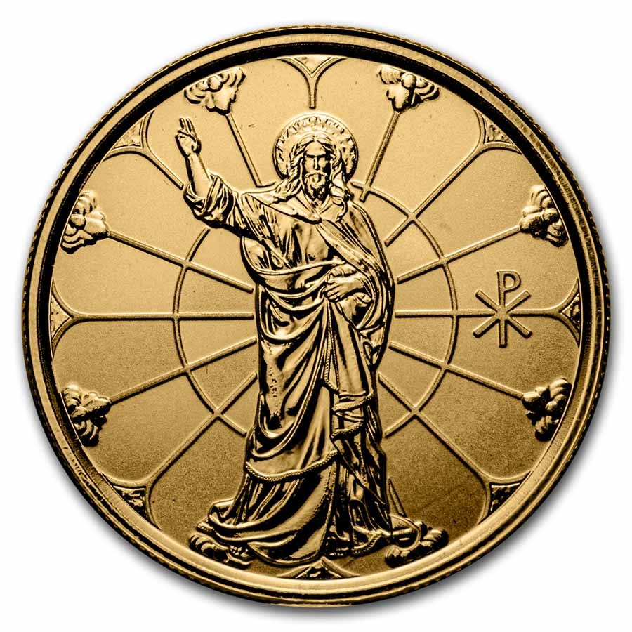 Buy 2022 Samoa 1 oz Gold 20 Tala Light of Christ BU | APMEX
