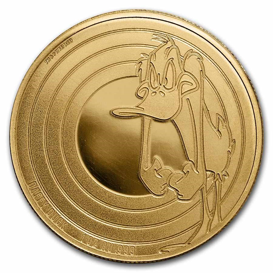 Buy 2022 Samoa 1 oz Gold Looney Tunes Daffy Duck (Abrasion) | APMEX