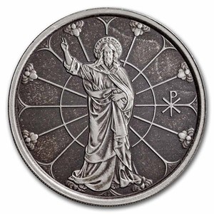 Buy 2022 Samoa 1 oz Silver 2 Tala Light of Christ (Antique) | APMEX