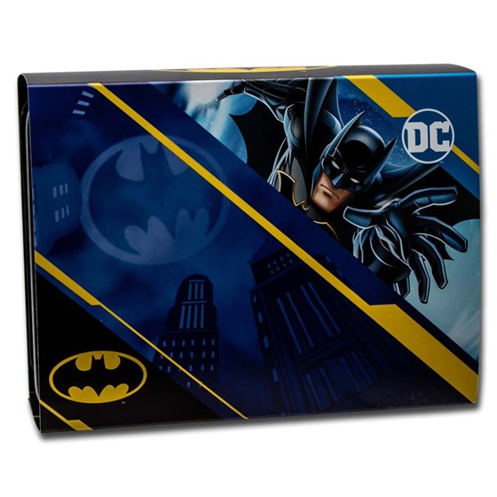 Buy 2022 1 oz Silver Batman Batarang Shaped Coin | APMEX