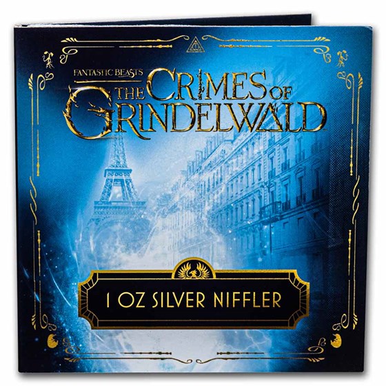 Buy 2022 WS 1 oz Ag Fant Beasts Niffler Shaped Coin | APMEX