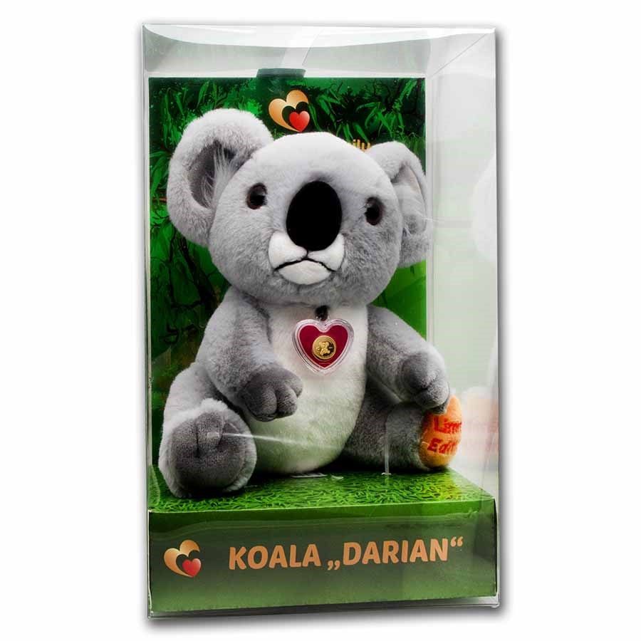 Buy 2022 Solomon Isl. 1/2 Gram Gold Goldheart Family: Koala "Darian" | APMEX