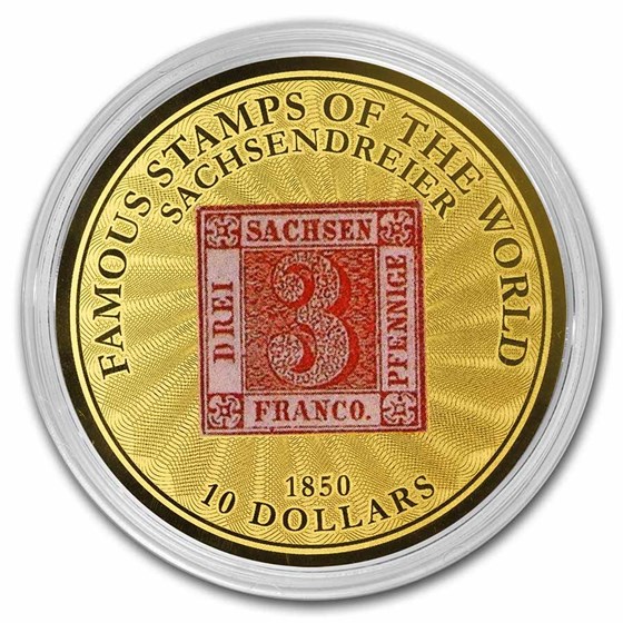 Buy 2022 Solomon Islands 1/100 oz Gold Sachsen 3 Pfennige Red Coin | APMEX