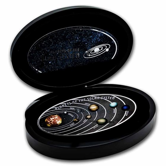 Buy 2022 Solomon Islands 1 kilo Silver Planets of the Solar System | APMEX