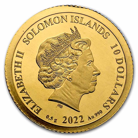 Buy 2022 Solomon Islands 8-Coin Welsh Gold The Legend of King Arthur ...