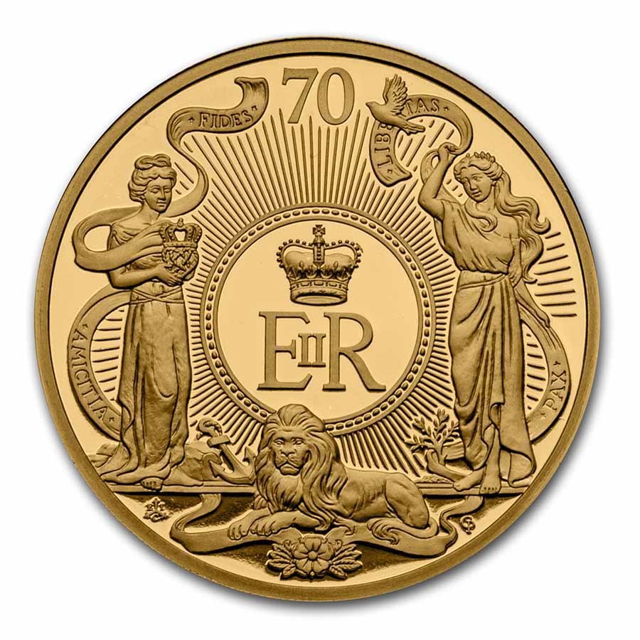 Buy 2022 St. Helena 1 oz Gold Platinum Jubilee Proof | APMEX Buy 2022 St. Helena 1 oz Gold Platinum Jubilee Proof | APMEX
